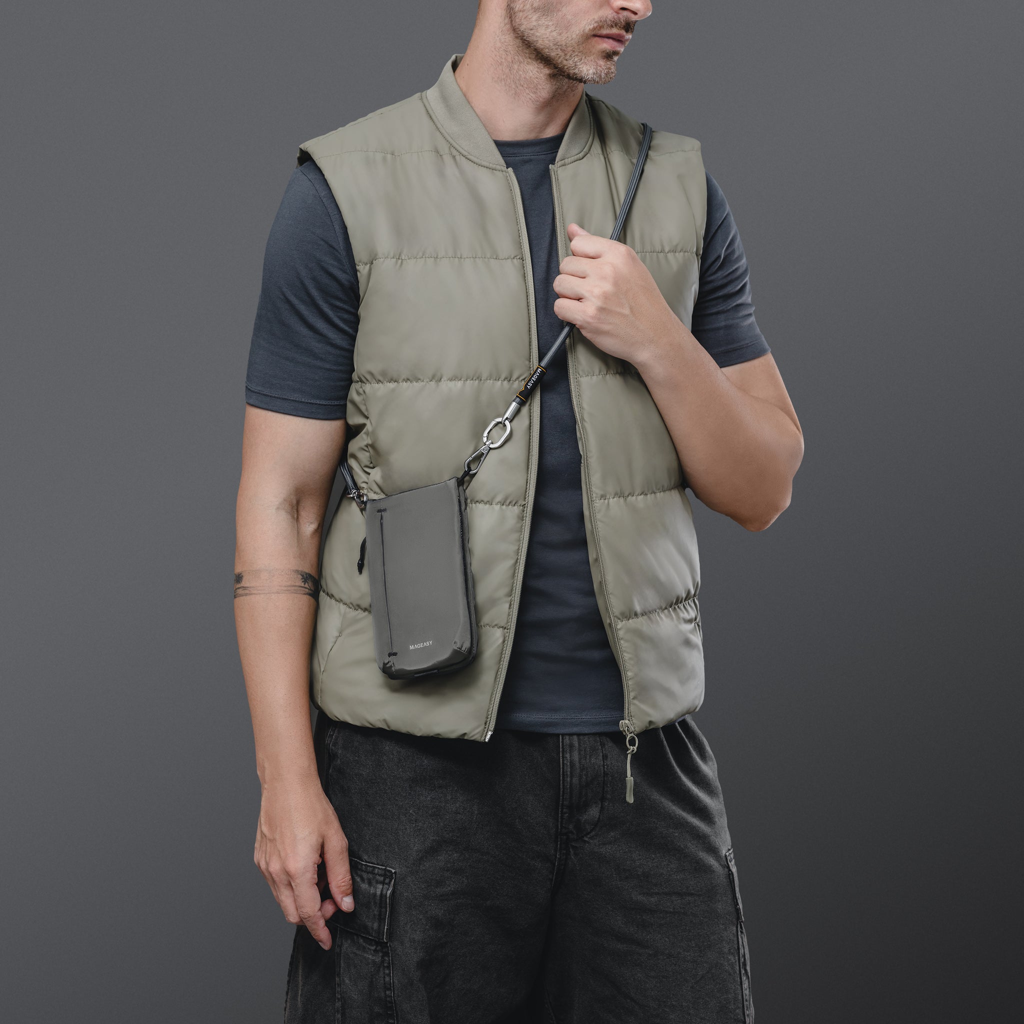 Phone Sacoche Utility Crossbody Bag + Strap Phone Lanyard 8.3mm – MAGEASY